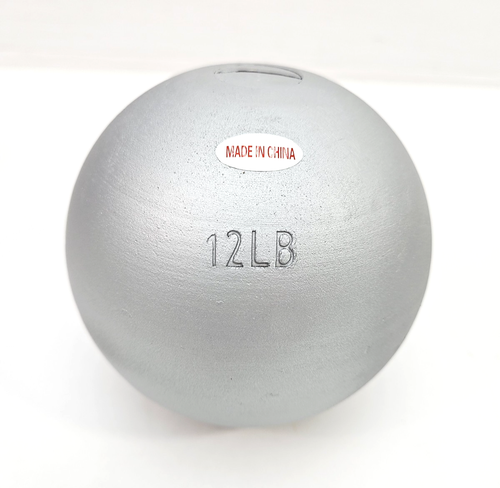 12 lb Single-Cast Iron Shot Put - Trusted Training Tool for High School ...
