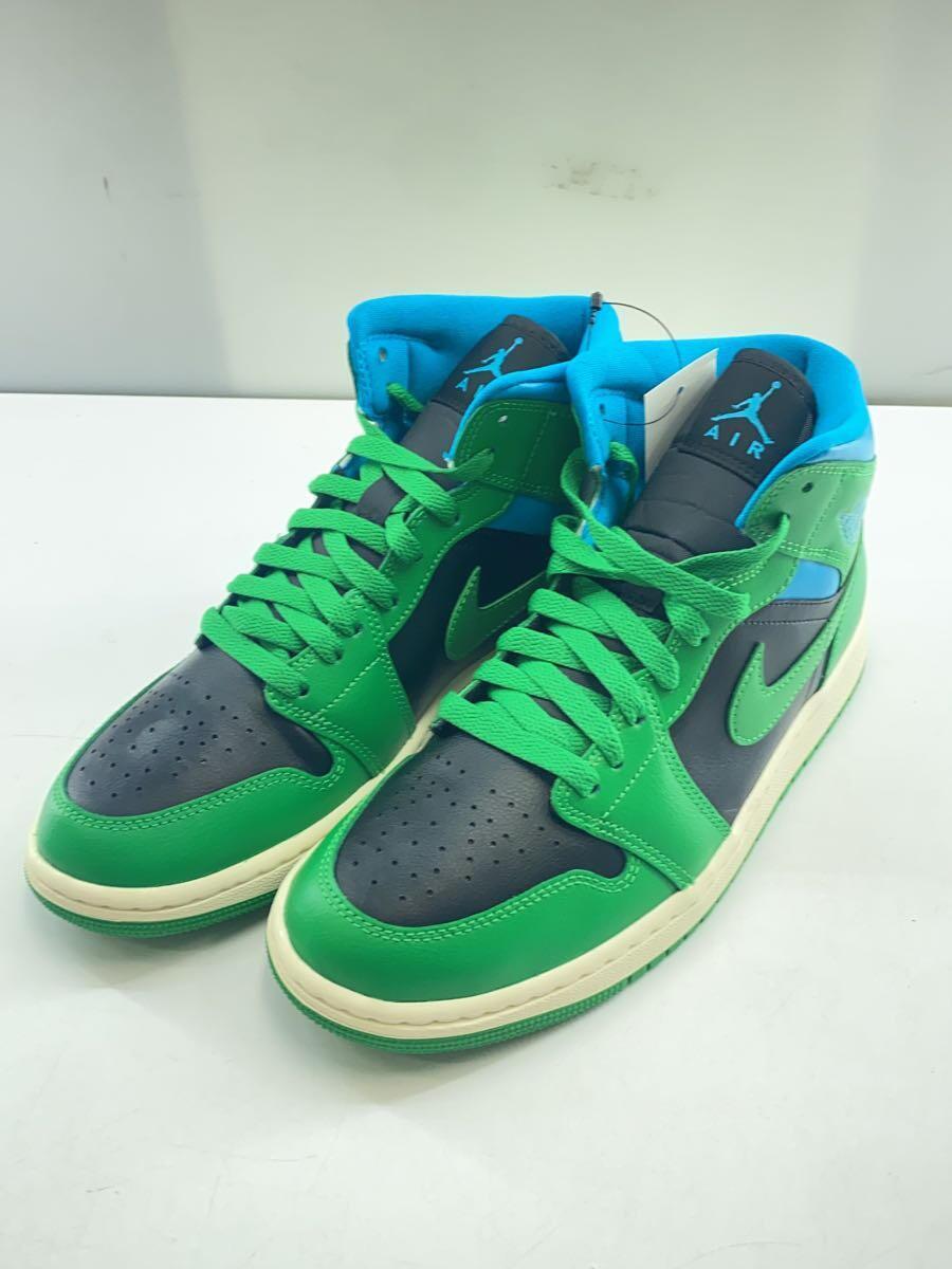 Nike Wmns Air Jordan 1 Mid/Jordan/High Cut /Green | eBay