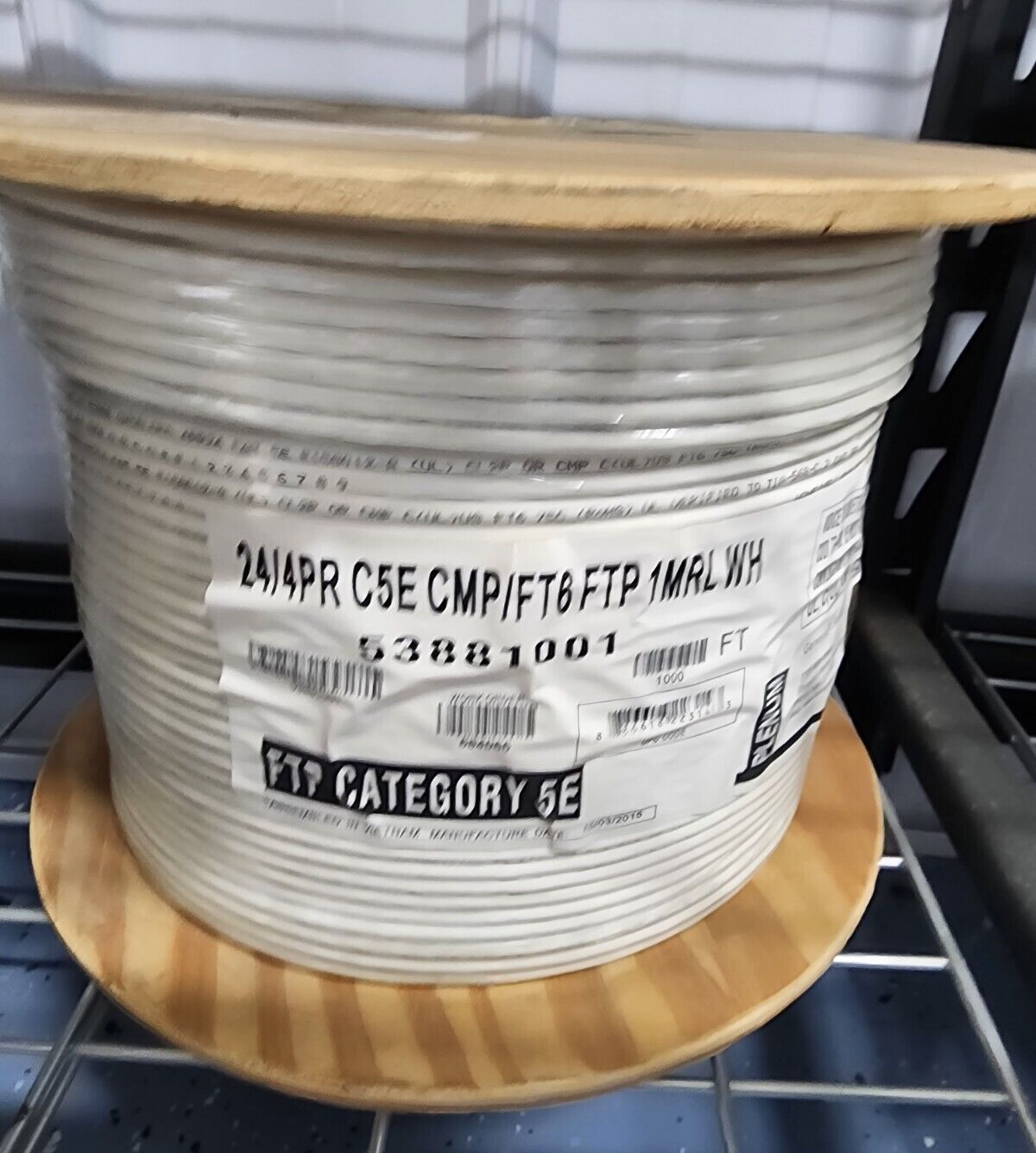 53881001 Honeywell Genesis Series 24/4PR CAT5E CMP/FT6 FTP 1MRL WH ...
