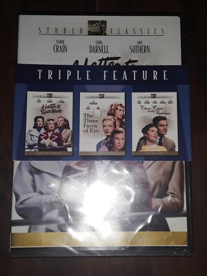 Studio Classics Triple Feature Dvd Set! Three Wives, Faces of Eve ...