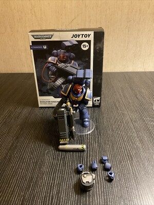 JoyToy Warhammer 40K 40,000 Ultramarines Desolation Sergeant w/ Vengor ...