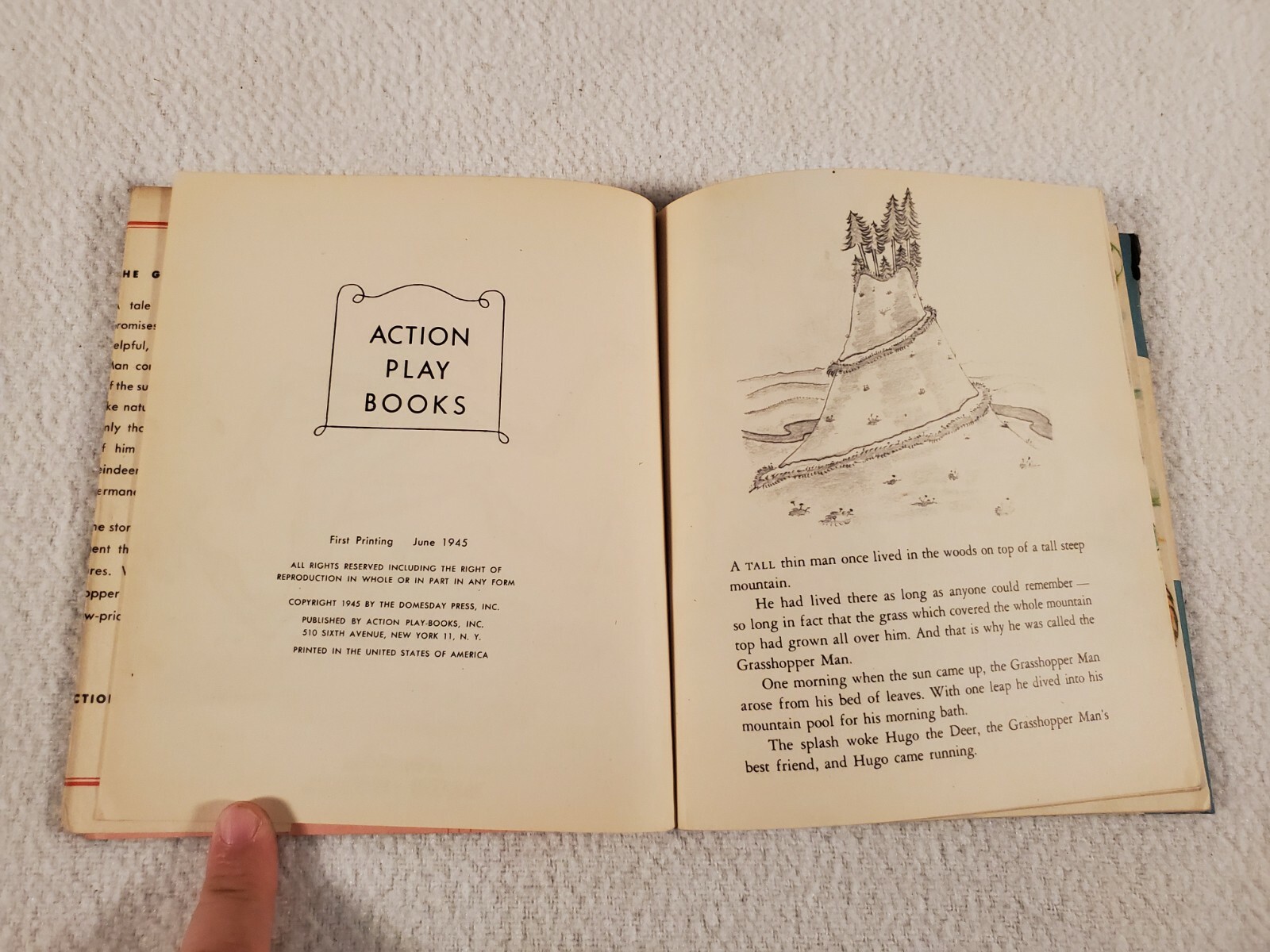 The Grasshopper Man by Erwin Scharf 1st Edition Stated First Print Vtg ...