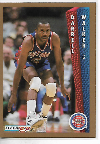 1992-93 Fleer Darrell Walker Card | eBay
