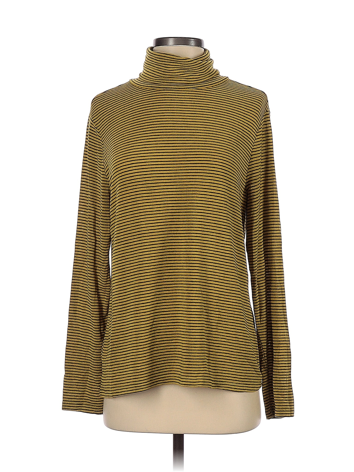 Candace Cameron Bure Women Gold Long Sleeve Turtlenec… - Gem