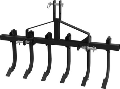Chisel Plow Scarifier,48" 3 Point Tiller Plow Implement Cultivator,CAT ...