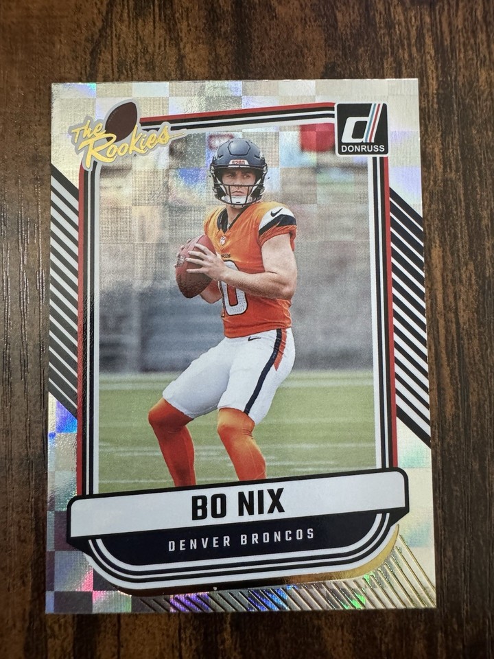 2024 Panini Donruss - The Rookies Bo Nix #TR-38 (RC) | eBay