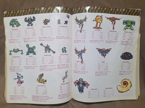 Secret Of Mana Official Game Secrets Prima Strategy Guide Squaresoft ...