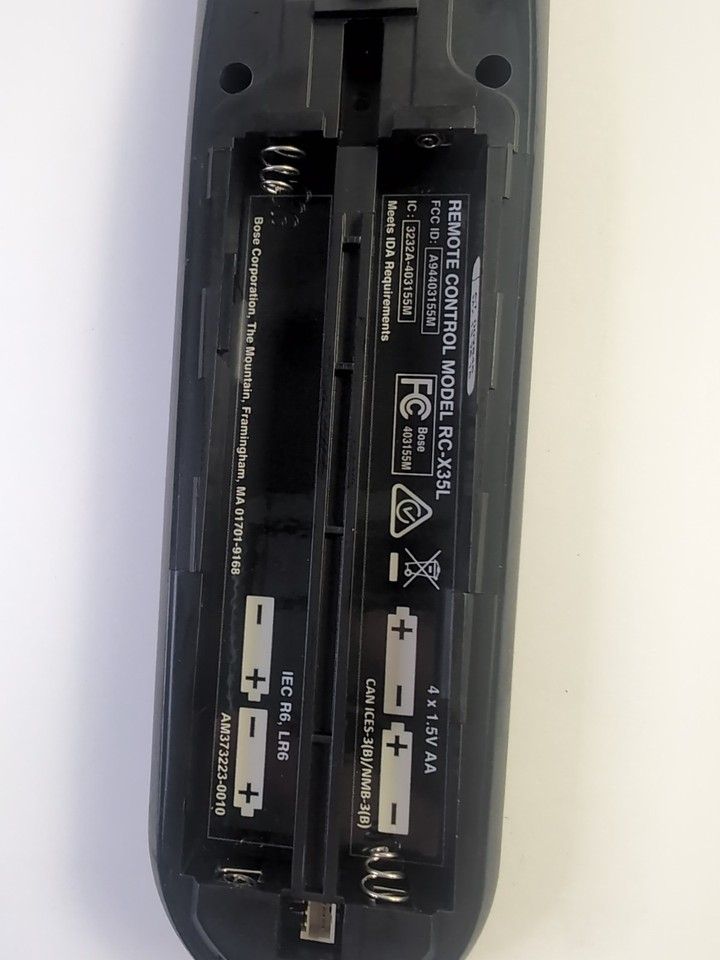 Bose RC-X35L Remote Control For Lifestyle V35,V25,525,535,135-New Item ...