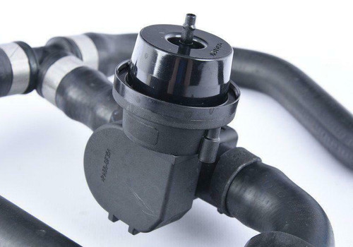 NEW VW TOUAREG 7P ENGINE COOLANT HOSE WITH VALVE 7P0122049H 7P0-122-049 ...