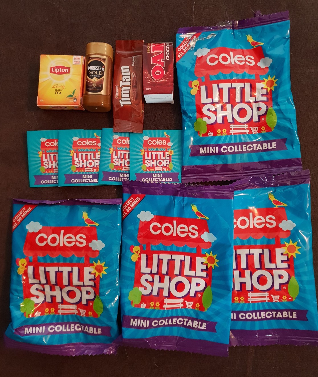 Coles Little Shop Mini Collectables x 4 - FREE SHIPPING!! | eBay Australia