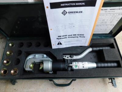Crimpers - Greenlee Hydraulic Crimper
