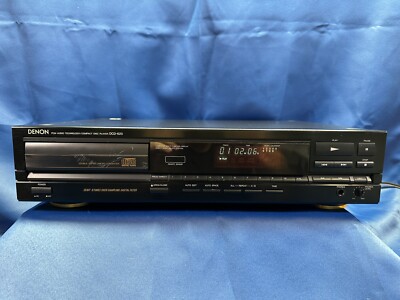 Denon DCD-620 PCM Audio Technology Compact Disc Player Tested and ...