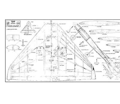 362 Aerobatic Delta wing 41" RC Model Airplane Printed Plans | eBay