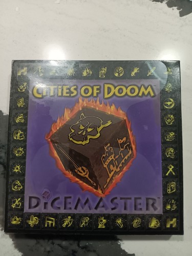 1996 Cities Of Doom Dicemaster Collectible Dice Game Iron Crown Sealed WOW! T199 | eBay