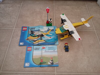 Lego Town City Harbor Set 3178 Seaplane- 100% complete- No Box | eBay