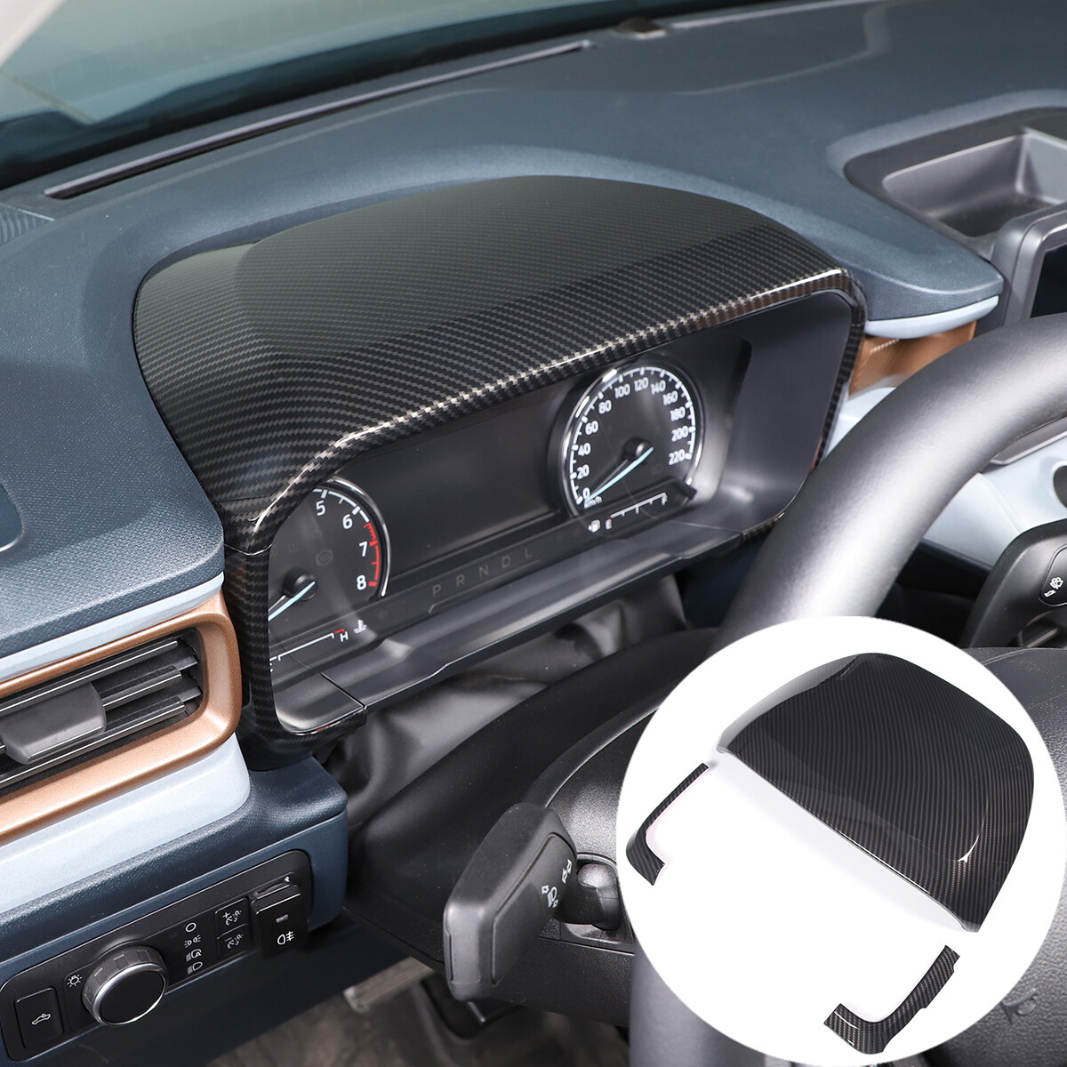 For Ford Maverick 2022+ Central Instrument Panel Frame Cover Trim ...