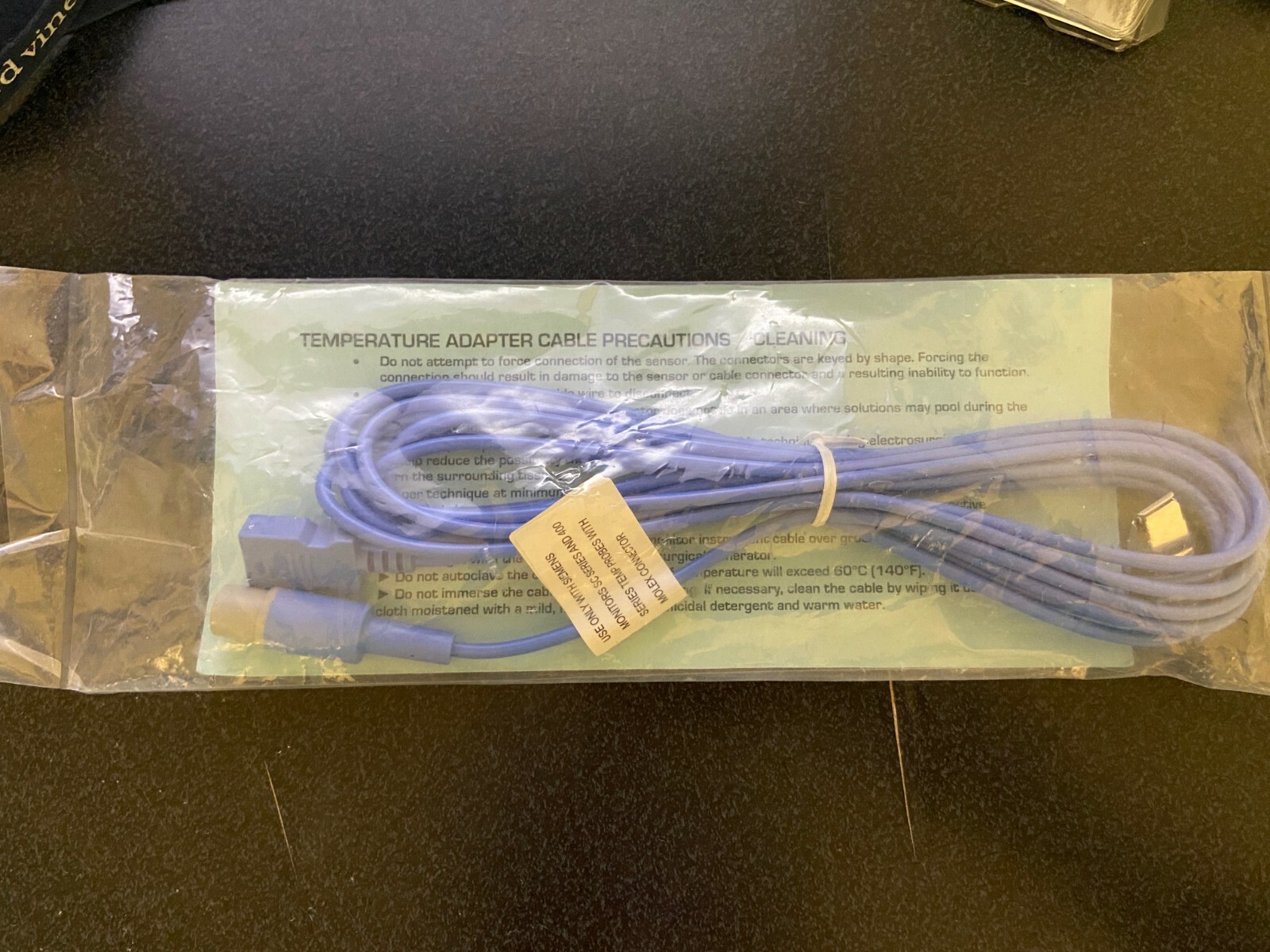 Novamed NOVATEMP® #11-CA-407-12 Reusable Temperature Adaptor Cable | eBay