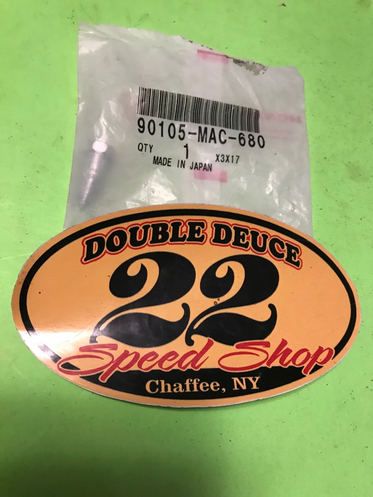 GENUINE Honda NOS 90105-MAC-680 BOLT, DISK (6X19) | eBay