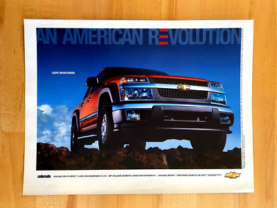2005 Print Ad Chevrolet Colorado 8"x10-1/2" | eBay