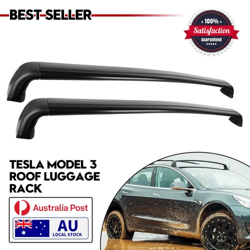 For Tesla Model 3 2019-22 Roof Rack Cross Bar luggage Racks Heavy Duty ...
