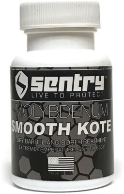 Sentry Products Smooth Kote Dry Moly Gun Lube & Bore Treatment 2 OZ ...