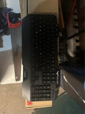 Magic Eagle Havic GAMING KEYBOARD Back Lit Board HV-KB558CM | eBay