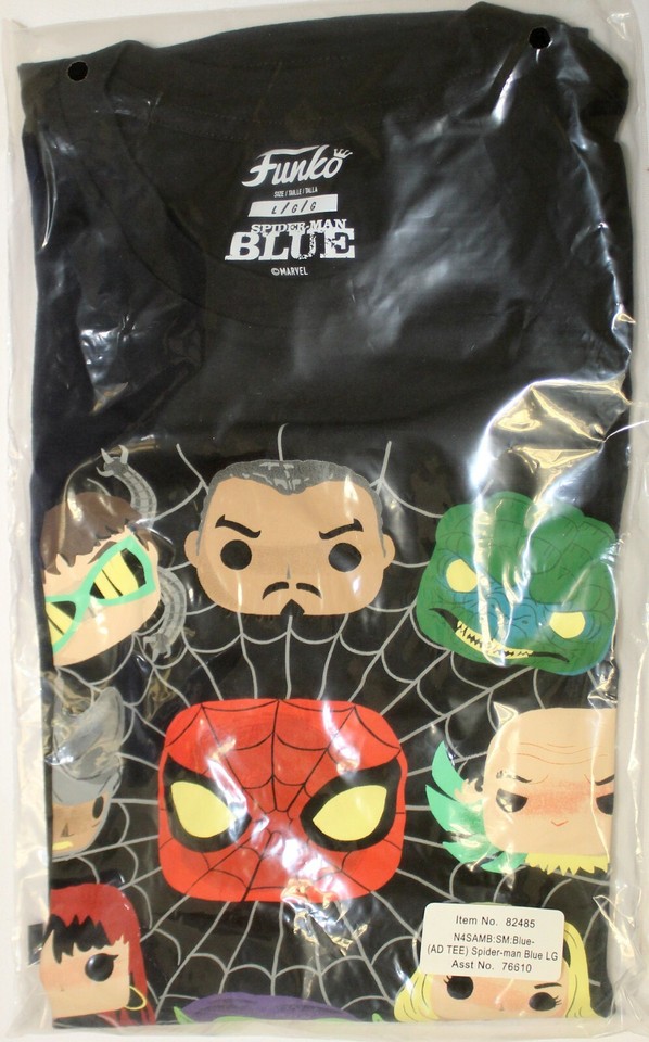 Marvel Collector Corps SPIDER-MAN BLUE Funko POP Box Size Large 1355 ...