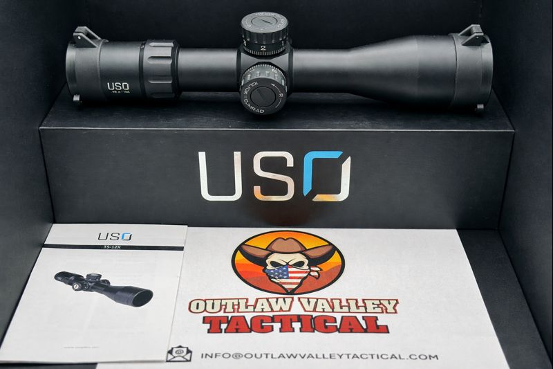 U.S. Optics TS-12X 3-12x44 FFP MHR Reticle Riflescope 811069021697| eBay