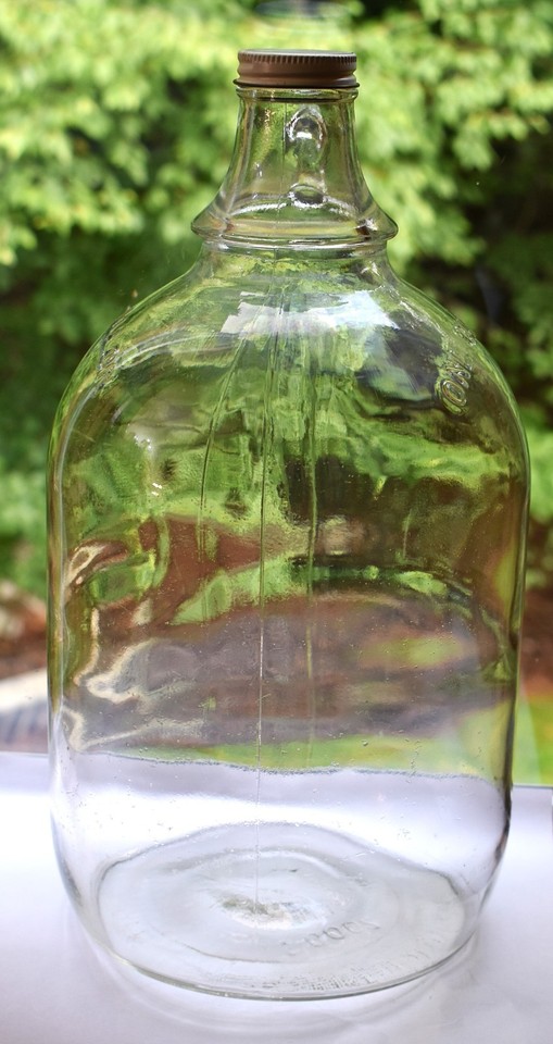 Vintage One Gallon Finger Loop Jug & Cap Alexander H Kerr Rainbow Sheen ...