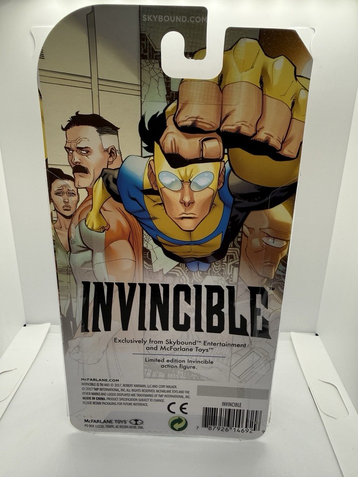 INVINCIBLE MARK GRAYSON BLOODY ACTION FIGURE SKYBOUND EXCLUSIVE BRAND ...