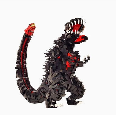 Building block toy set Godzilla 2 Monster King Red Lotus Godzilla | eBay