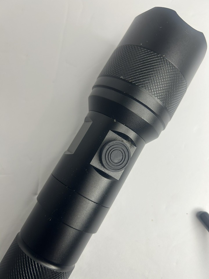 Heavy Duty Flashlight 5 D Cell Battery Great Condition Texted Working ...