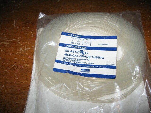 NEW DOW CORNING Silastic Medical-Grade Tubing 50' / 50 ft / .062" I.D ...