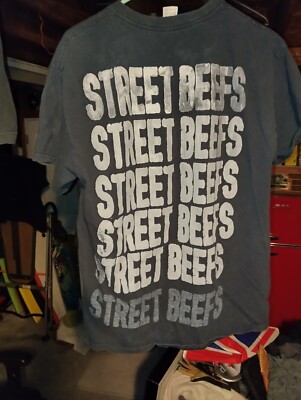 STREET BEEFS YouTube Large Black Shirt Gildan 100% Heavy Cotton OOP | eBay