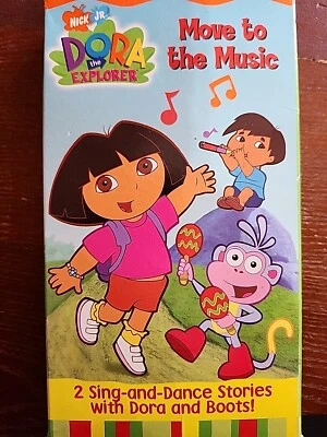 Dora The Explorer Move to the Music VHS | Grelly USA