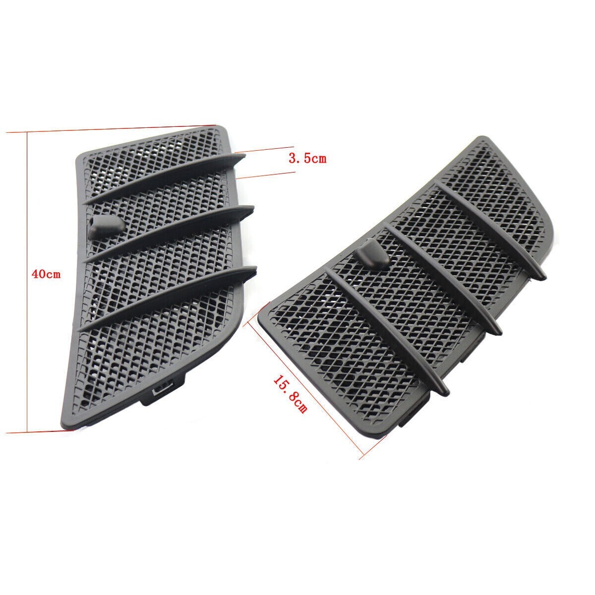 Left Right Hood Air Vent Grille Cover For Mercedes W164 ML & GL Class ...