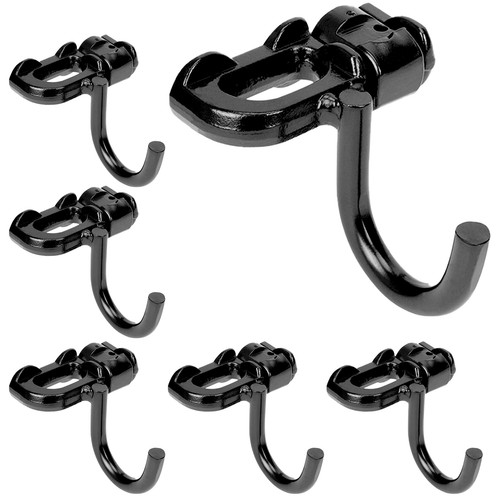 6PCS L Track Hook L-Track Double Stud Tie Down Fitting L Track ...