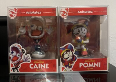 THE AMAZING DIGITAL CIRCUS POMNI + CAINE ANIMATEZ FIGURE BUNDLE PRE ...