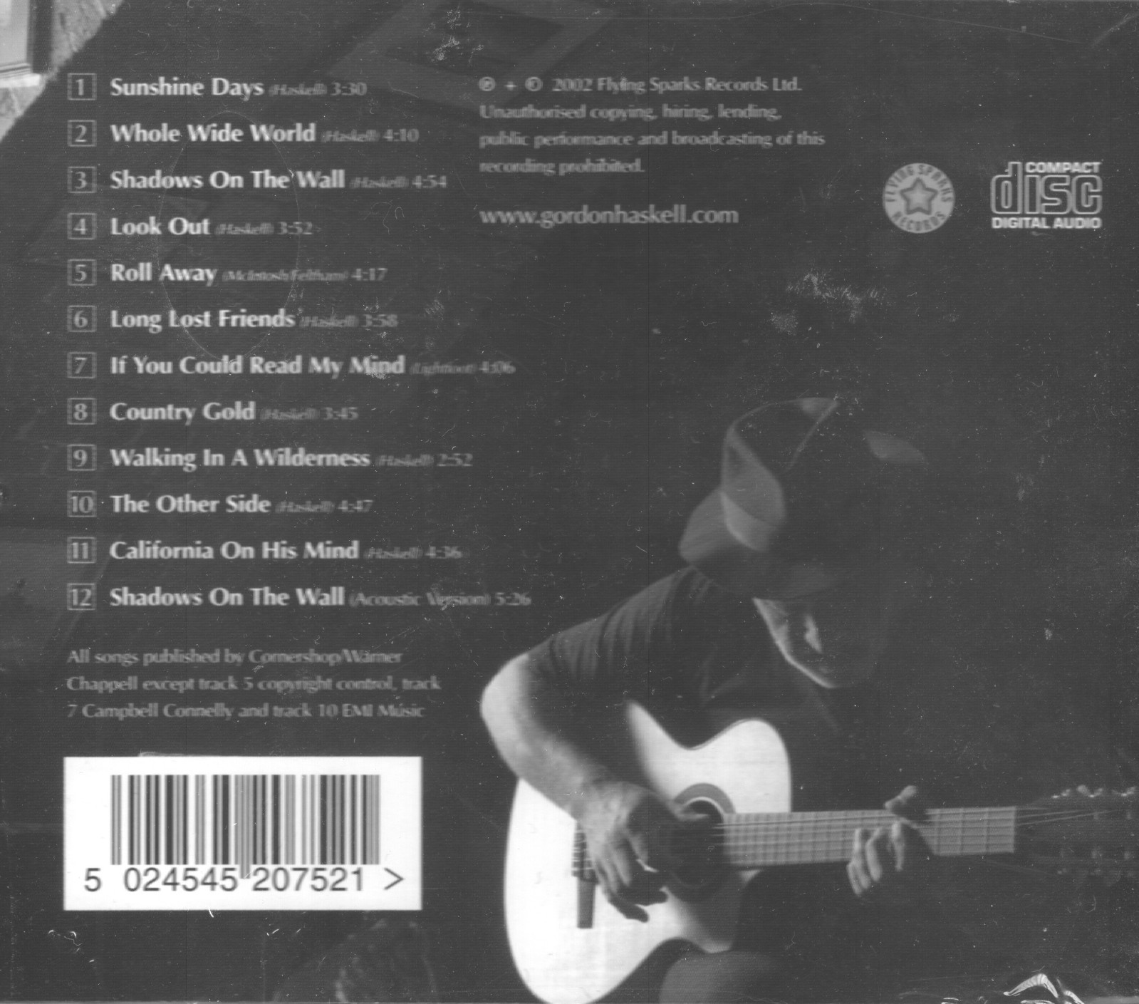 Shadows on the Wall by Haskell, Gordon (CD, 2002) for sale online | eBay