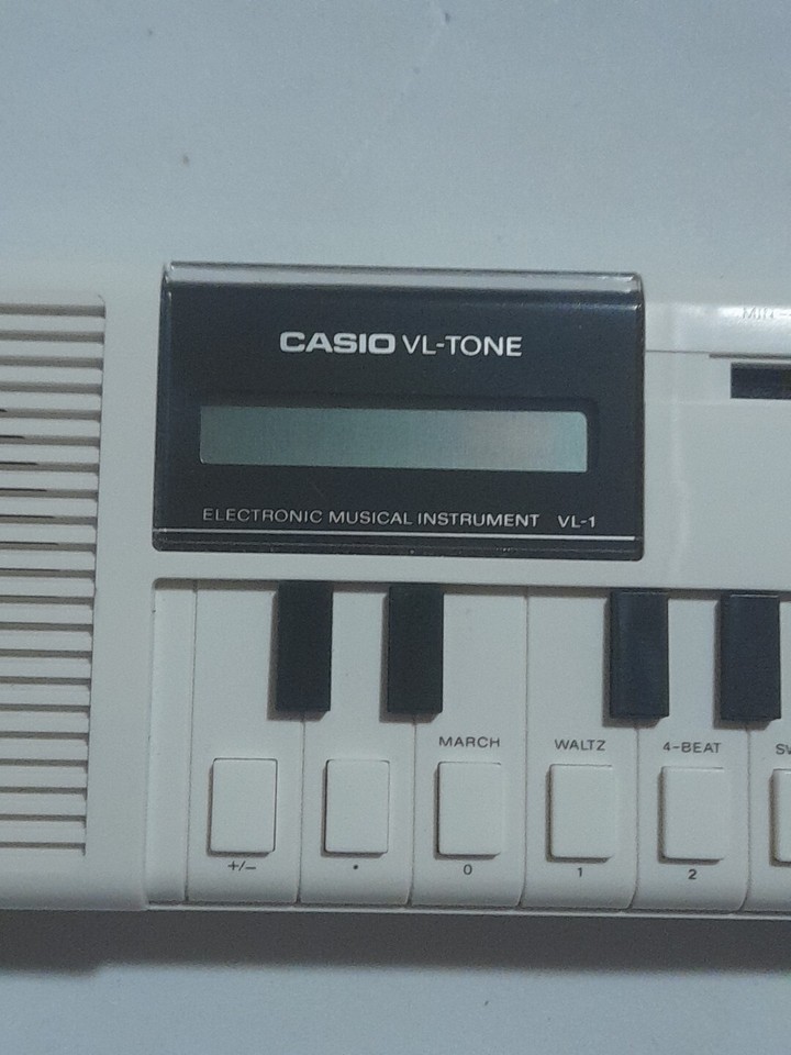 Casio VL-Tone VL-1 Musical Instrument Electronic Keyboard With Case ...