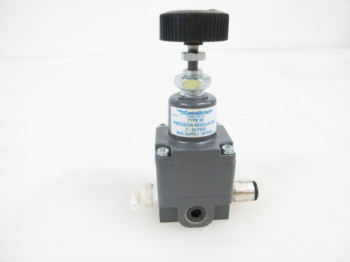 CONTROL AIR INC TYPE 90 MINIATURE PRECISION AIR PRESSURE REGULATOR 0.70 ...