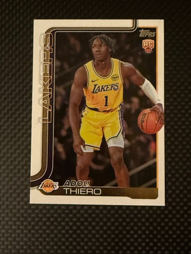 2025-26 Topps Basketball #236 Adou Thiero RC - Los Angeles Lakers | eBay