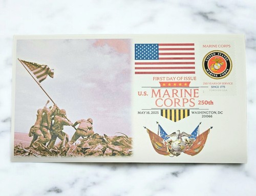2025 US Marine Corps Forever Stamp First Day Cover FDC / Iwo Jima World ...