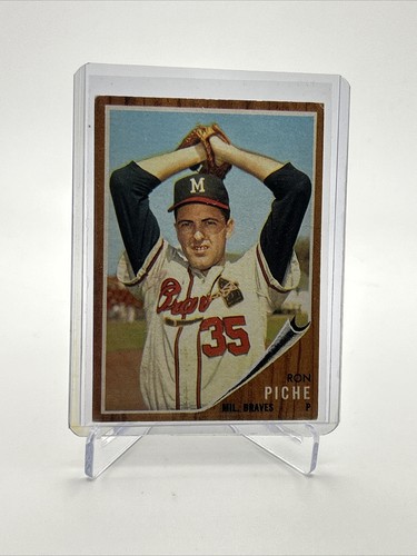 1962 Topps Ron Piche Baseball Card #582 VG Quality FREE SHIPPING | eBay