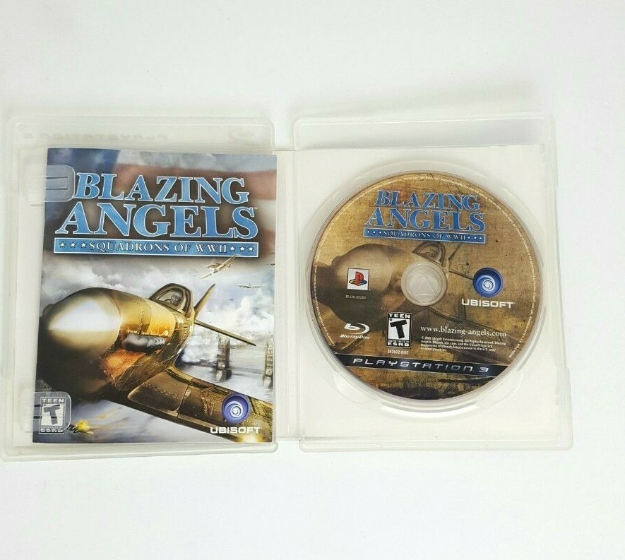 Blazing Angels: Squadrons of WWII PS3 Sony Playstation 3 Tested-Free ...