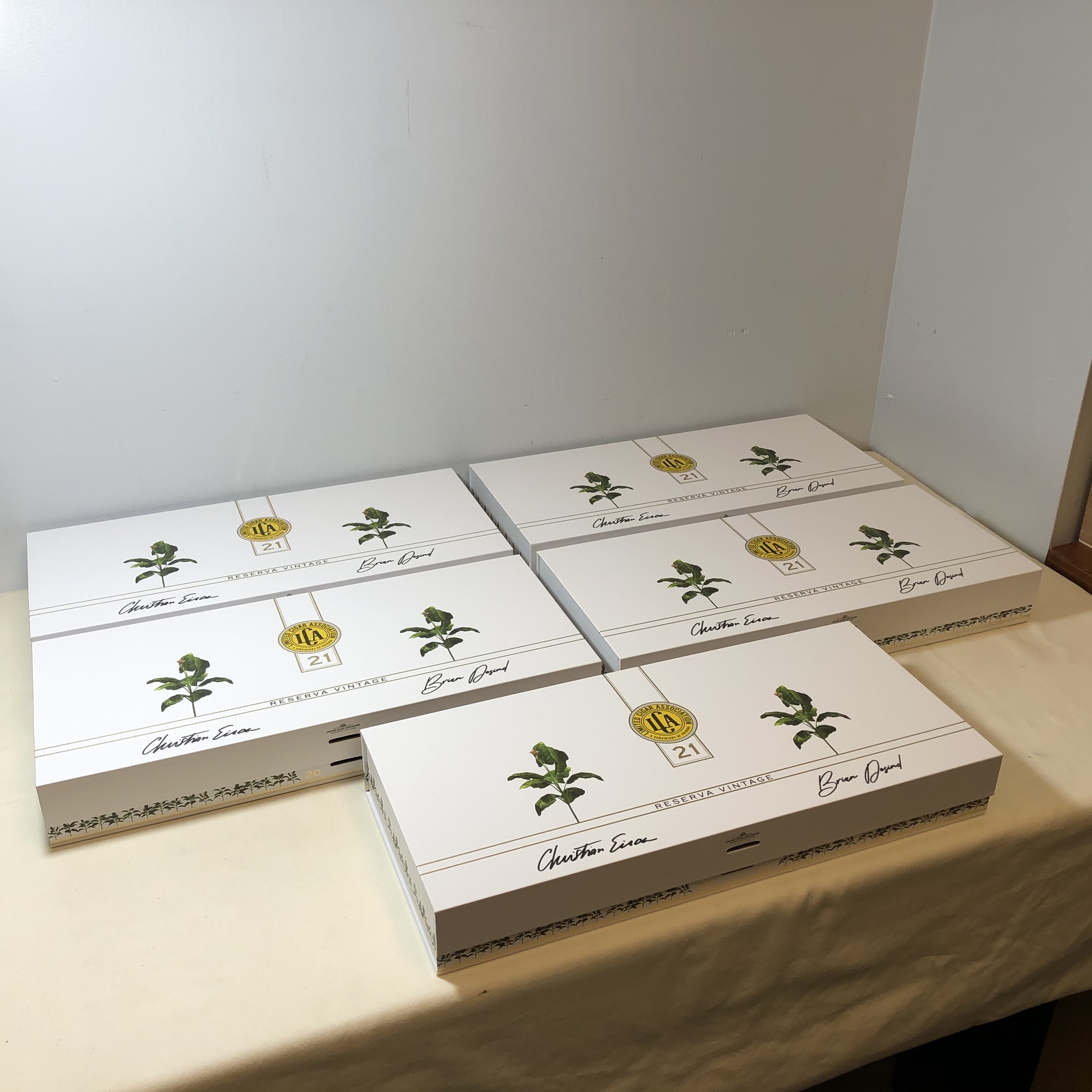 Lot of 5 Empty Cardboard Cigar Boxes 16.25x7.5x2.25 #13 | eBay