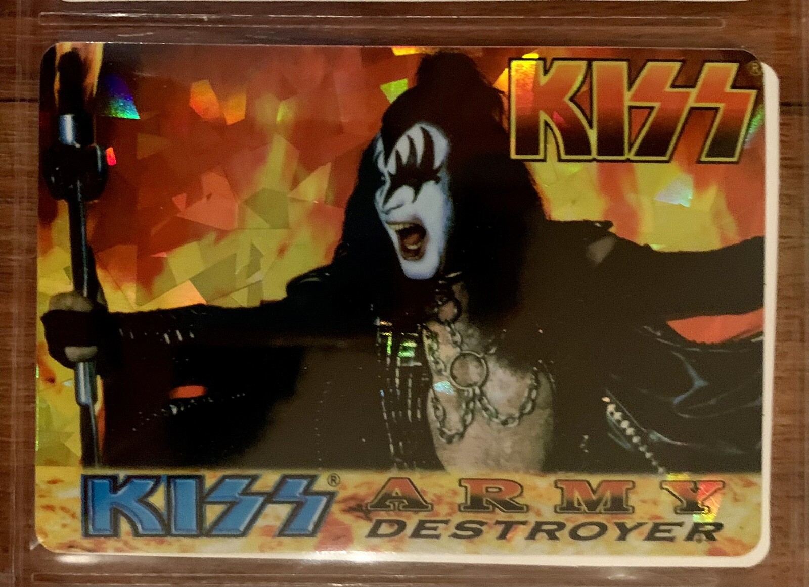 Kiss Limited Edition Reflective Prism Stickers X 10 | eBay