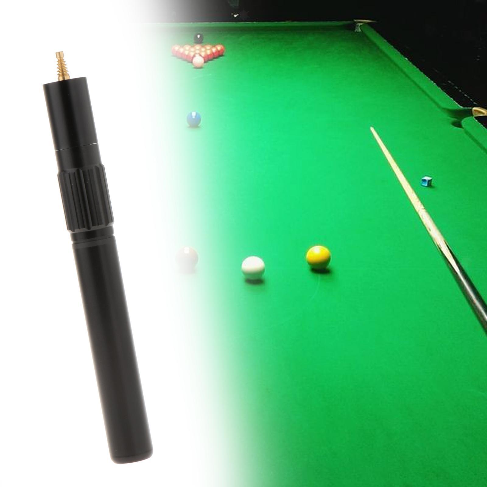 Telescoping Billiard Cue Extension Aluminum Alloy Pool Cue Extension ...