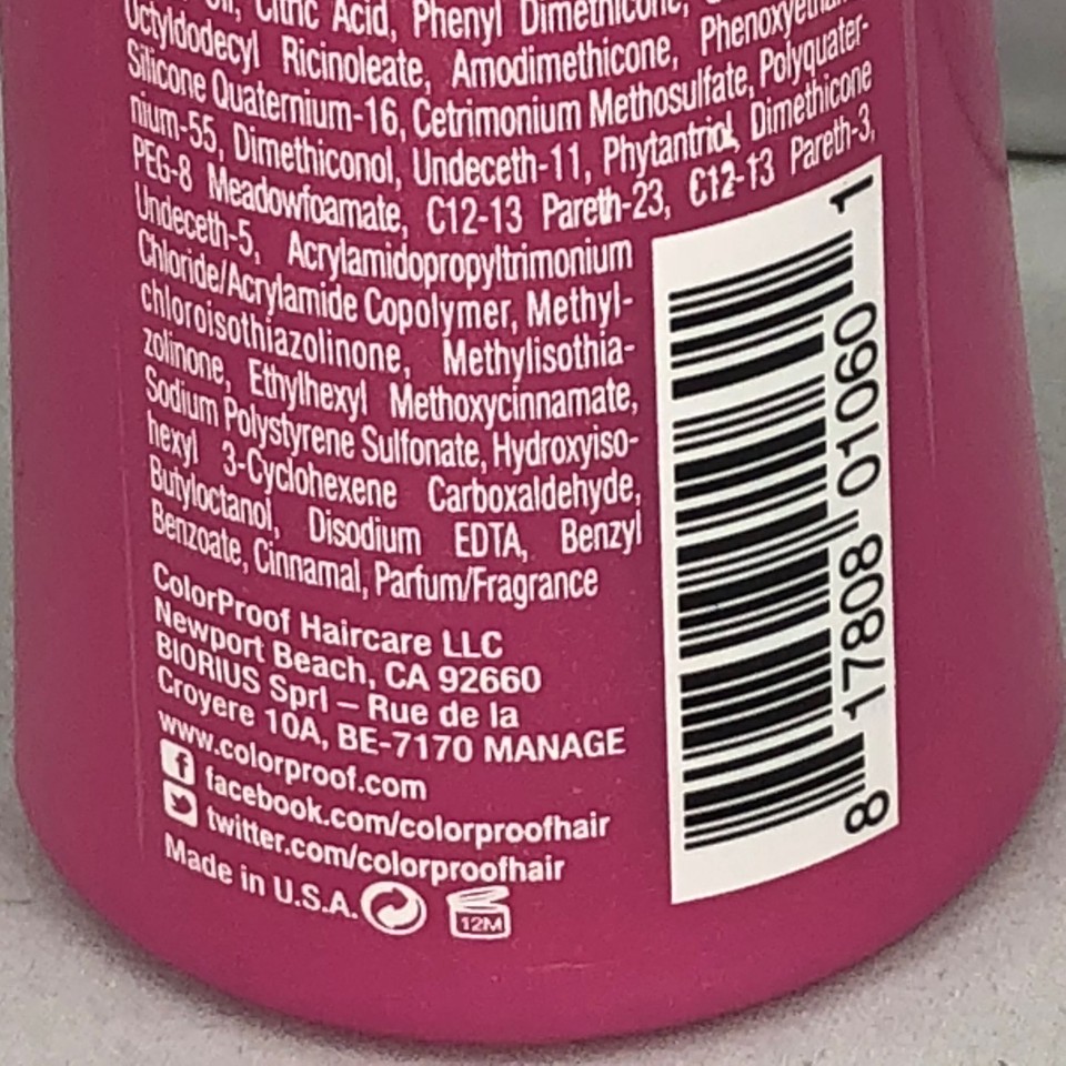 2 Pack - ColorProof Crazy Smooth Anti Frizz Conditioner 2oz | eBay