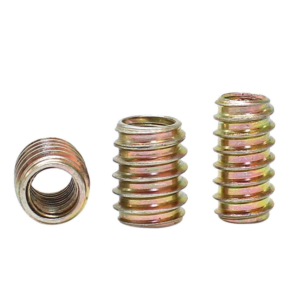 M6 M8 M10 Threaded Inserts Nuts Hex Socket Drive Allen Nut for Wood ...